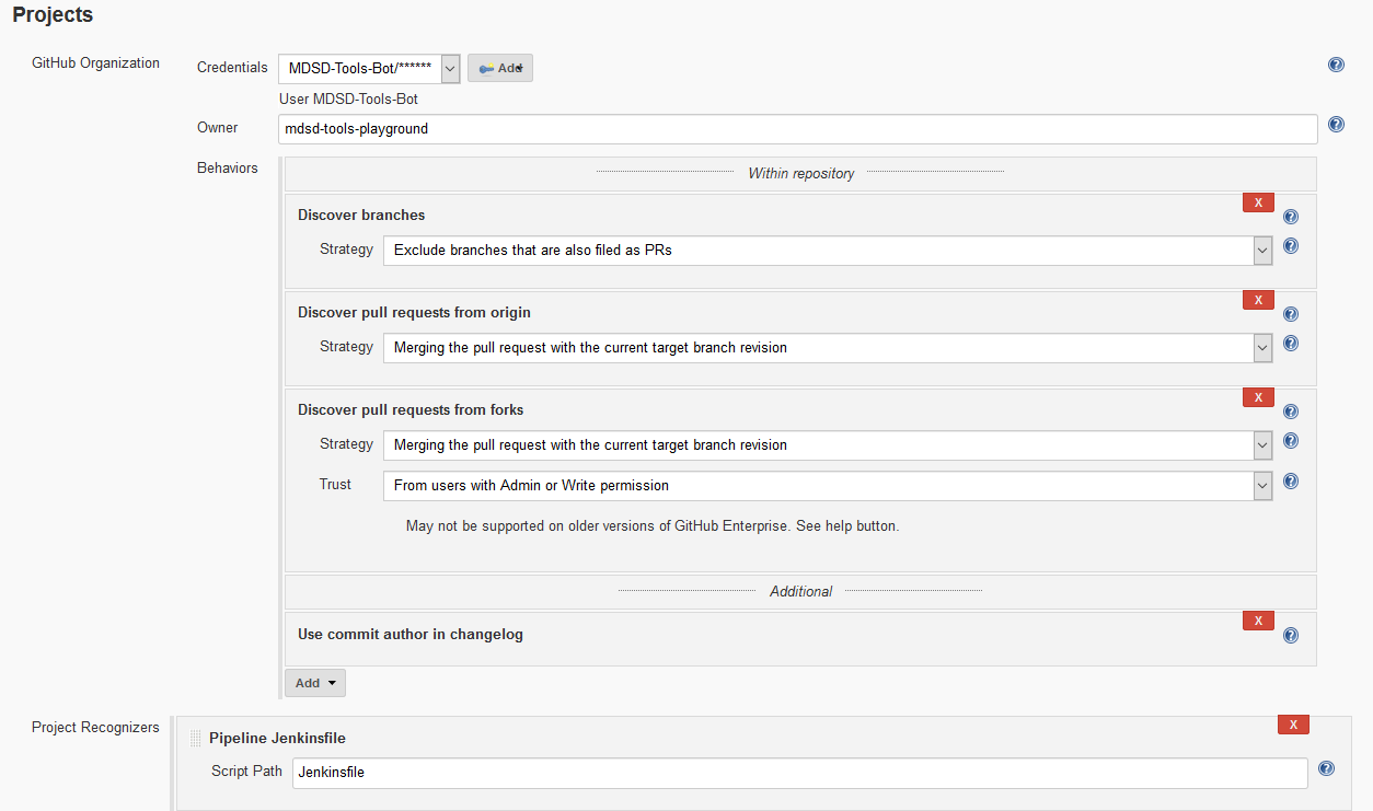 Jenkins Configuration · CI Jenkins Configuration · CI
